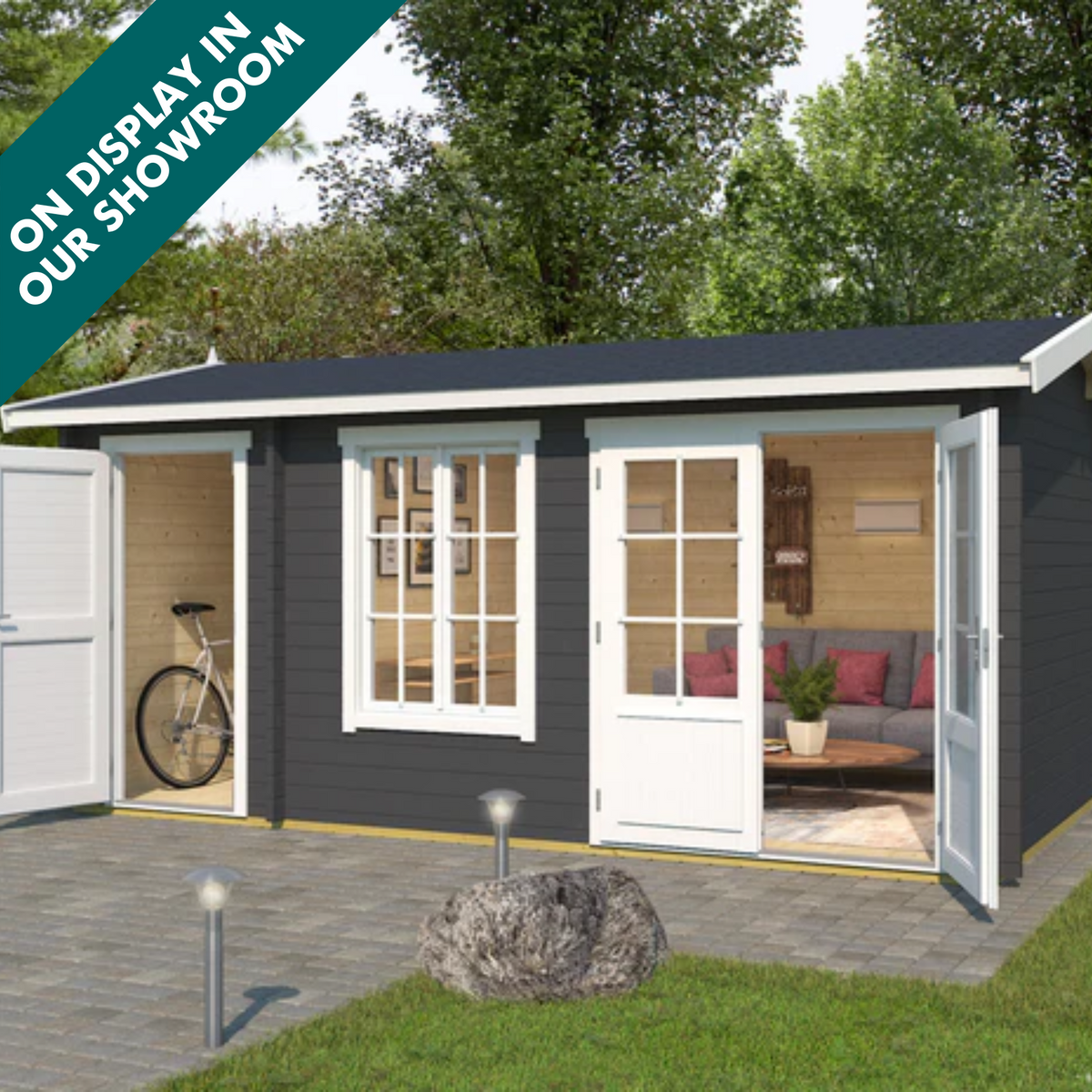 Robins Retreat Log Cabin - Wooden Garden Room - Timber Summerhouse - G ...